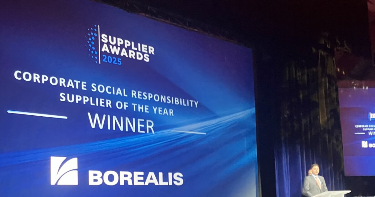 Borealis Wins Stellantis Global Award for Corporate Social ...