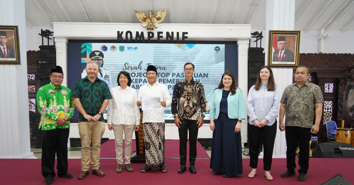 Major Milestone Achieved: Project STOP Pasuruan Hands Over the ...