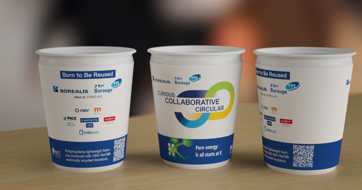 Borealis creates first comprehensive reusable cup system at a Messe ...