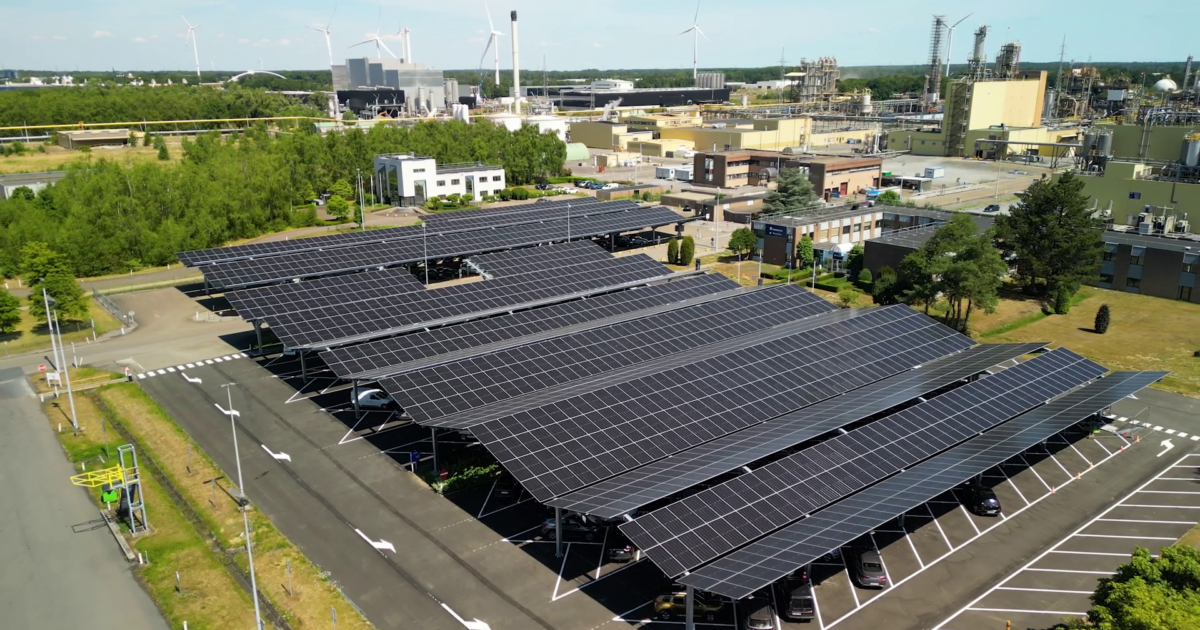 Borealis transformeert bedrijfsparkings tot zonneparken in samenwerking ...